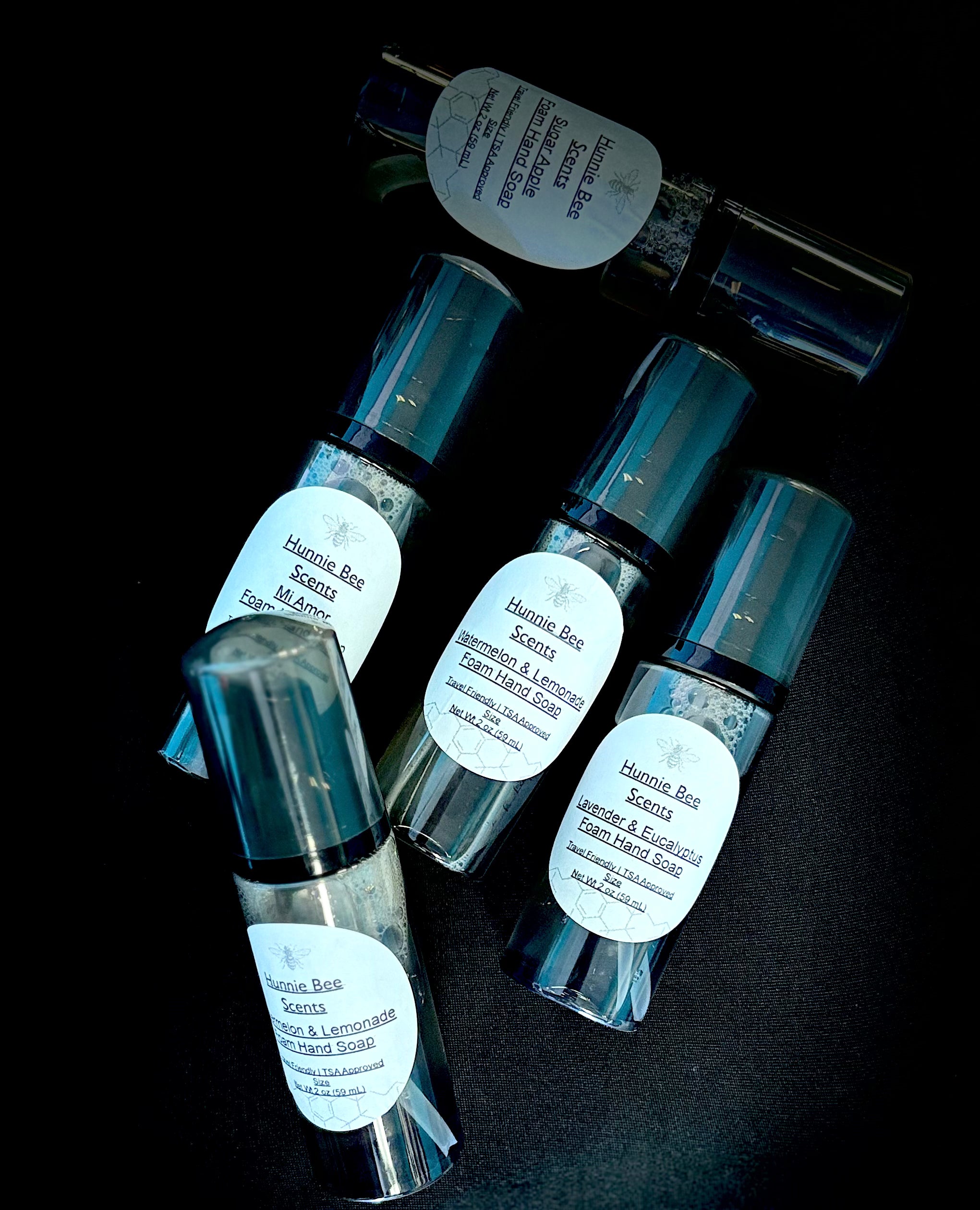 On The Go Foaming Hand Soap – hunnie-bee-scents